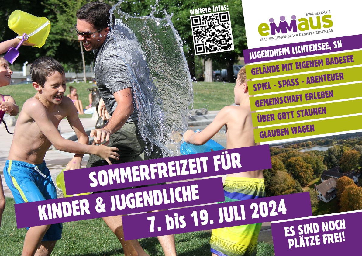 Sommerfreizeit für Kinder und Jugendliche mit Emmaus-Kirchengemeinde ...